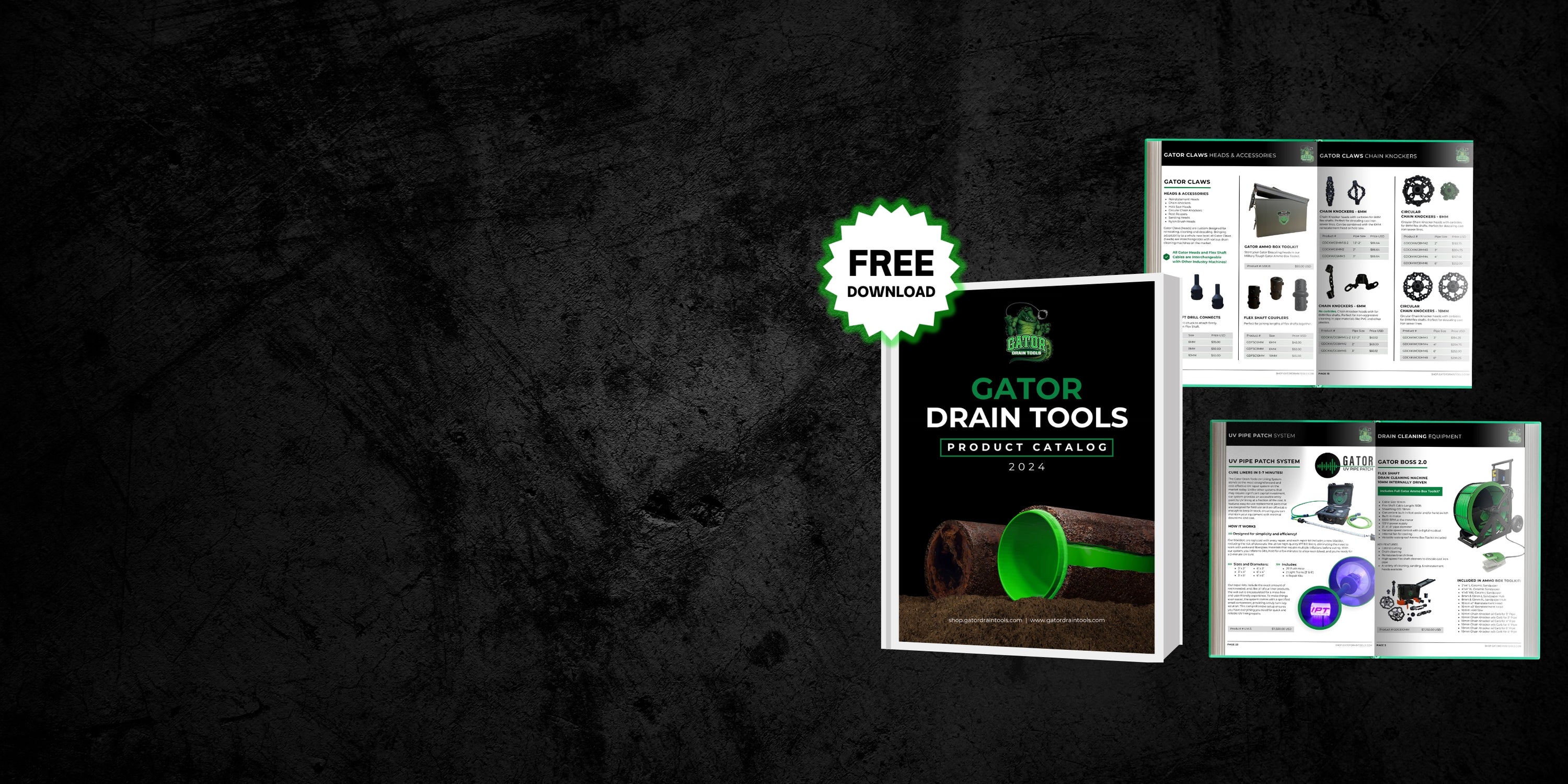 Flex Shaft Drain Cleaning Equipment | Shop Gator Drain Tools